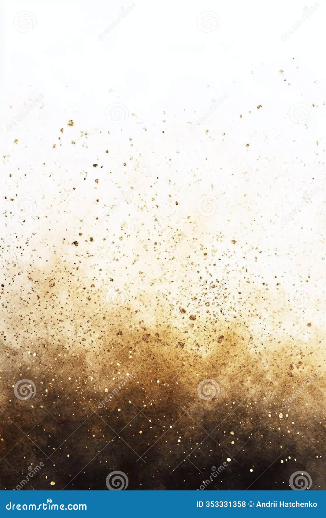 Gradient Poster Design with Muted Gold Transitioning into Bronze with ...