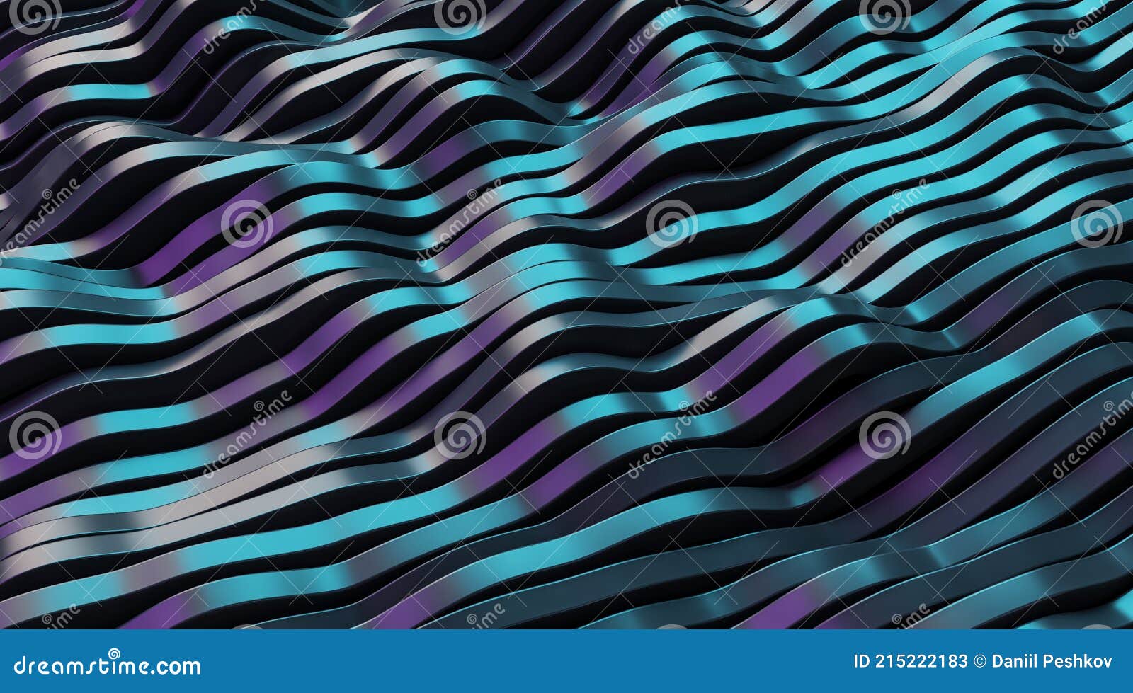 Gradient Purple Wavy Patterns, Closeup, Wallpaper Design and ...