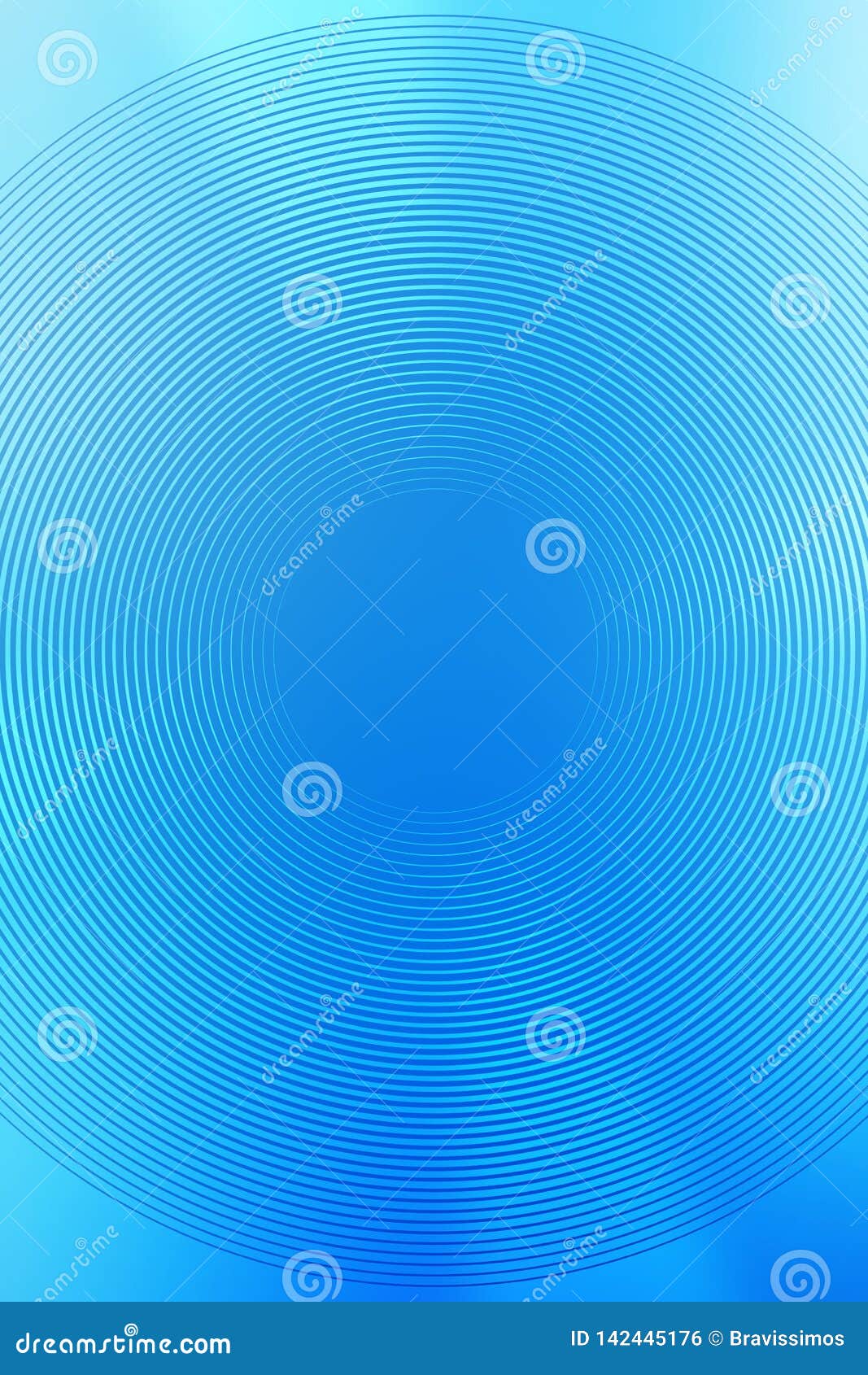 Gradient Radial Background, Blue Sky, Blur Smooth Soft Texture ...