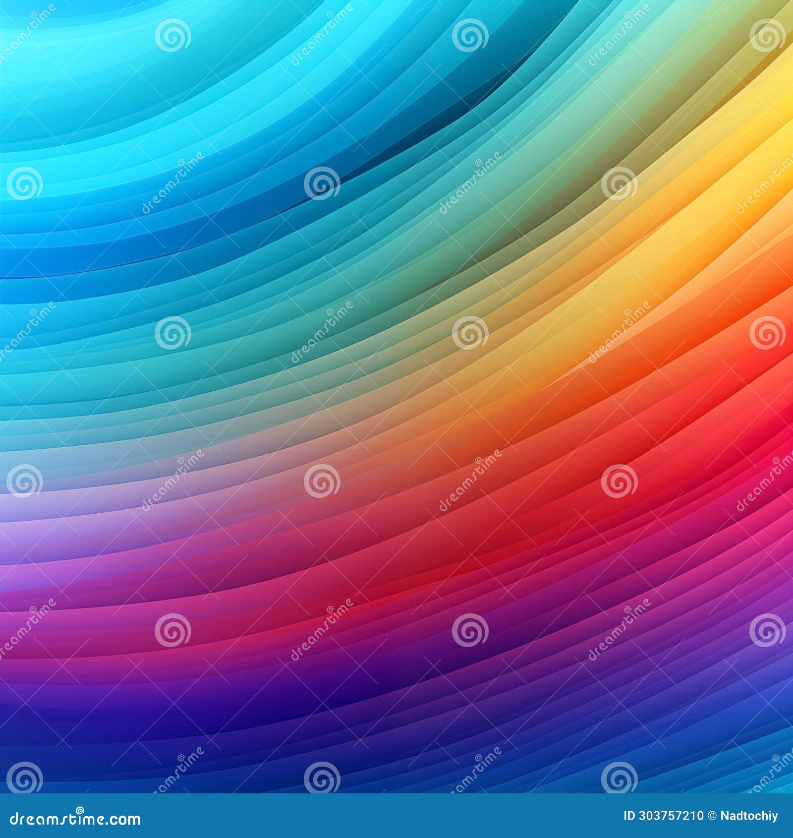 Gradient Rainbow Background Stock Photo - Image of pattern, colorful: 303757210