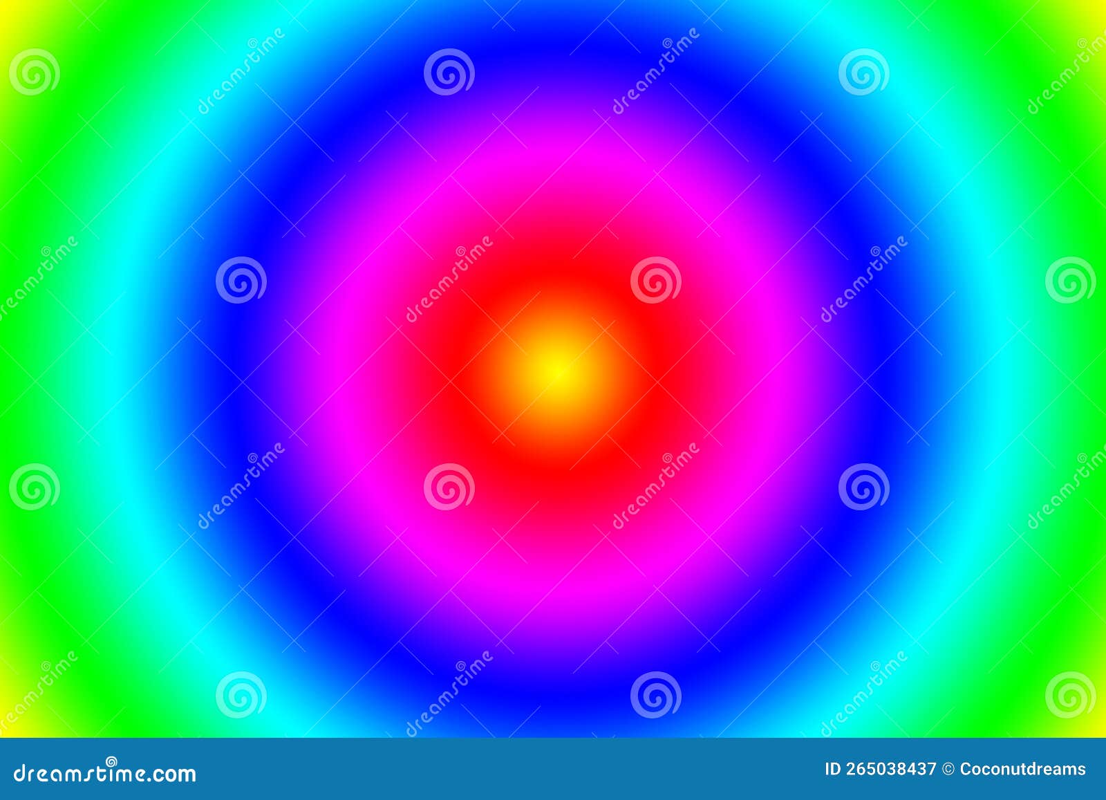 Gradient Rainbow Color Multi-layers Circles for Background Stock ...