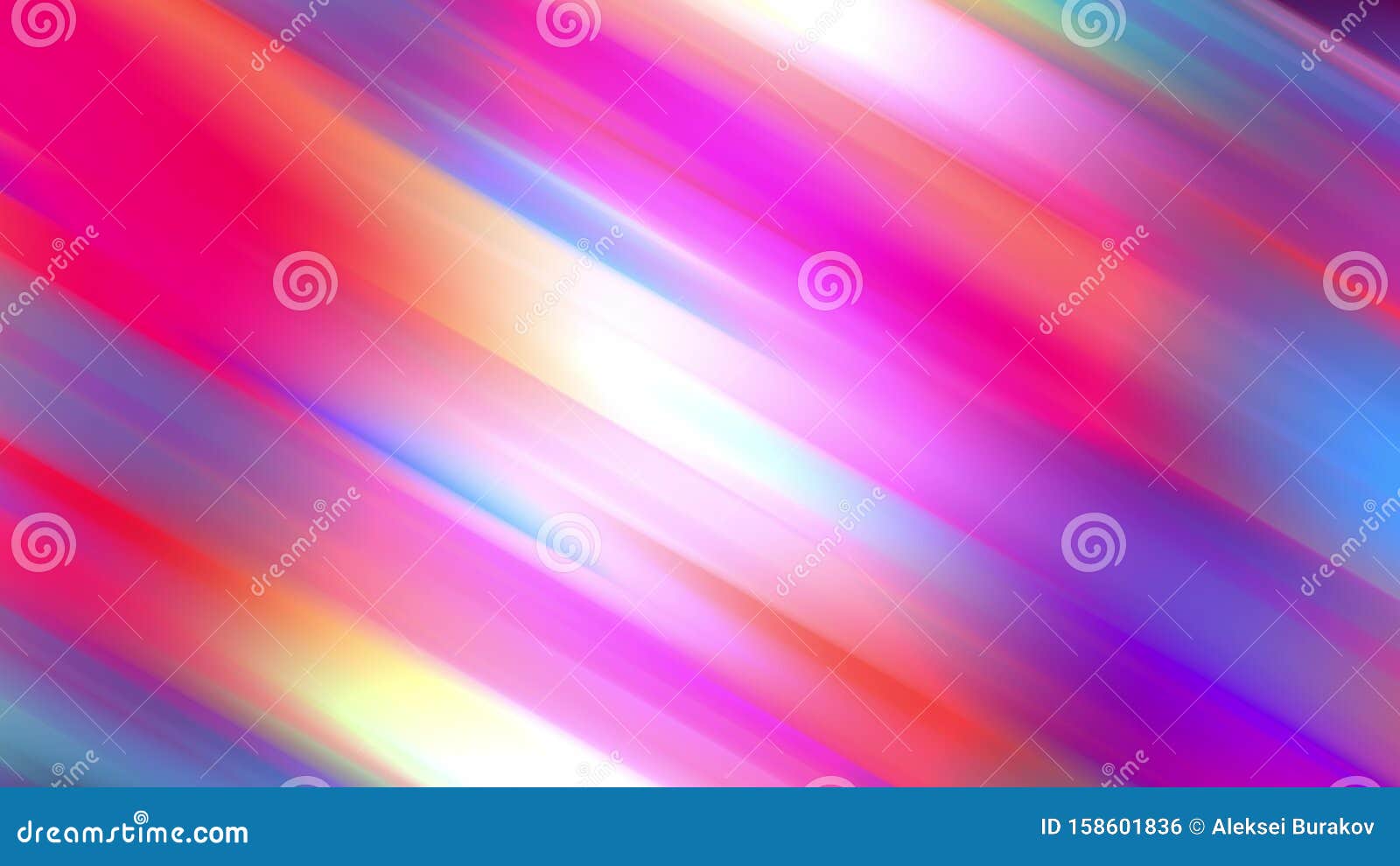 Gradient of Rainbow Colors are Cyclically Shifting in Loop. it is 4k ...