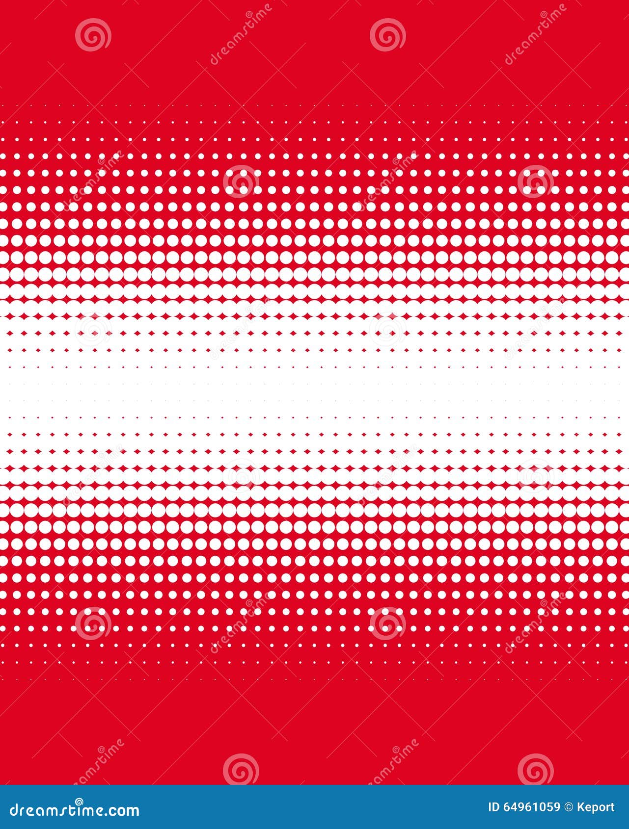 Gradient of Red Dots on White Stock Illustration - Illustration of ...