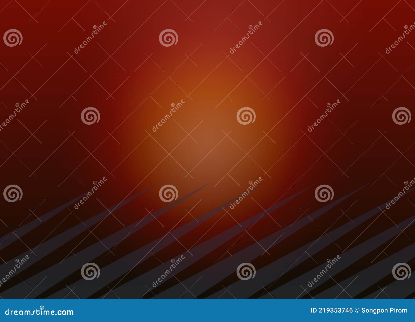 Gradient Red Hot Abstract Background Stock Illustration - Illustration ...