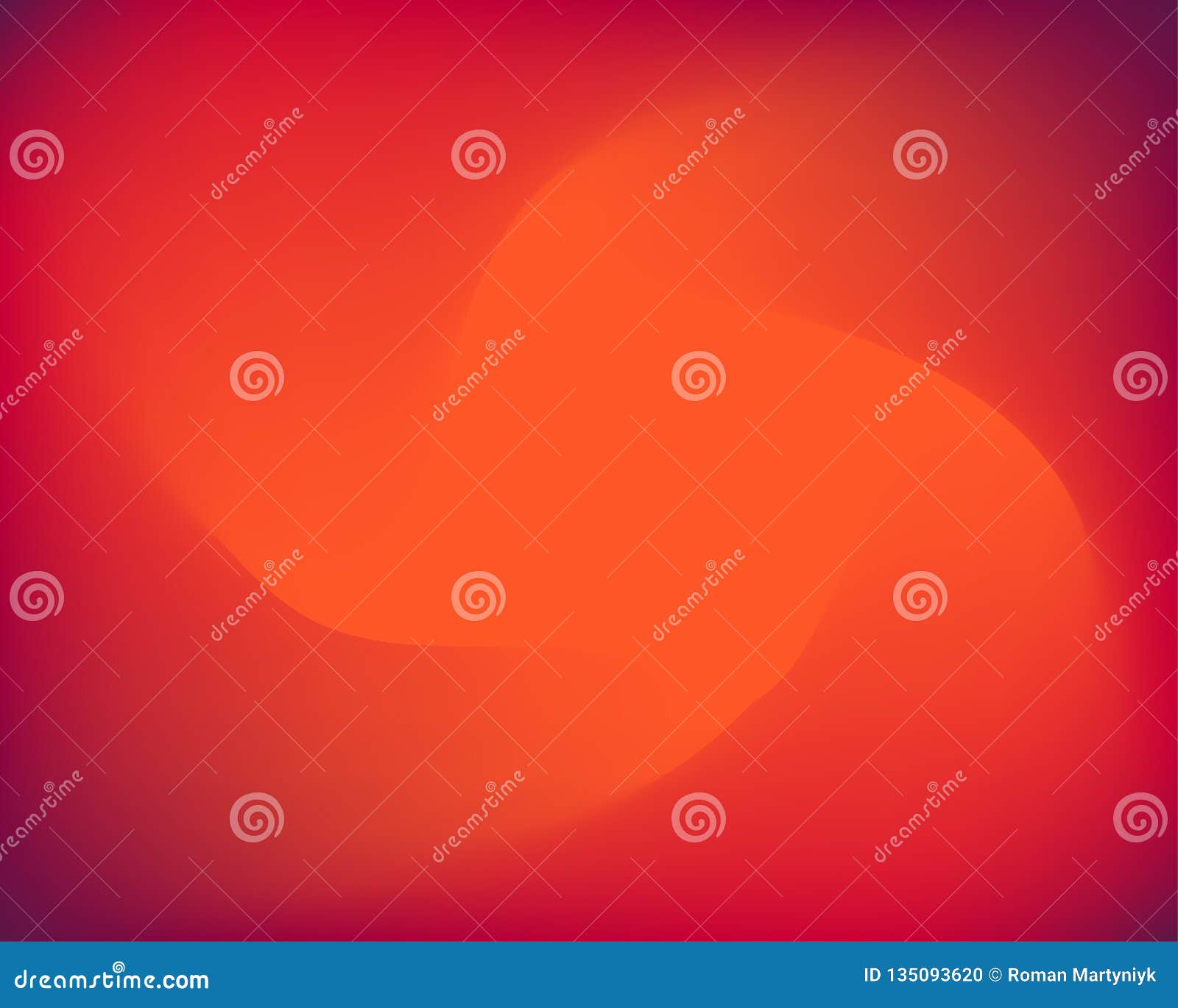 Gradient Red Orange Blurred Funnel Stock Vector - Illustration of ...