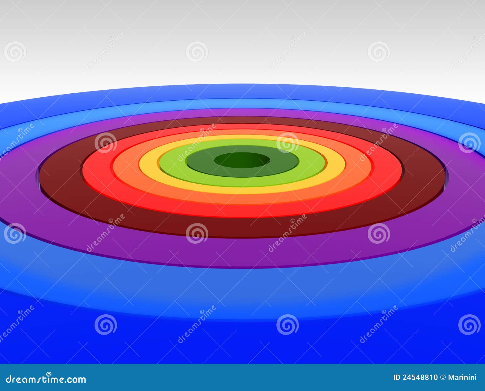 Gradient rings stock illustration. Illustration of colorful - 24548810