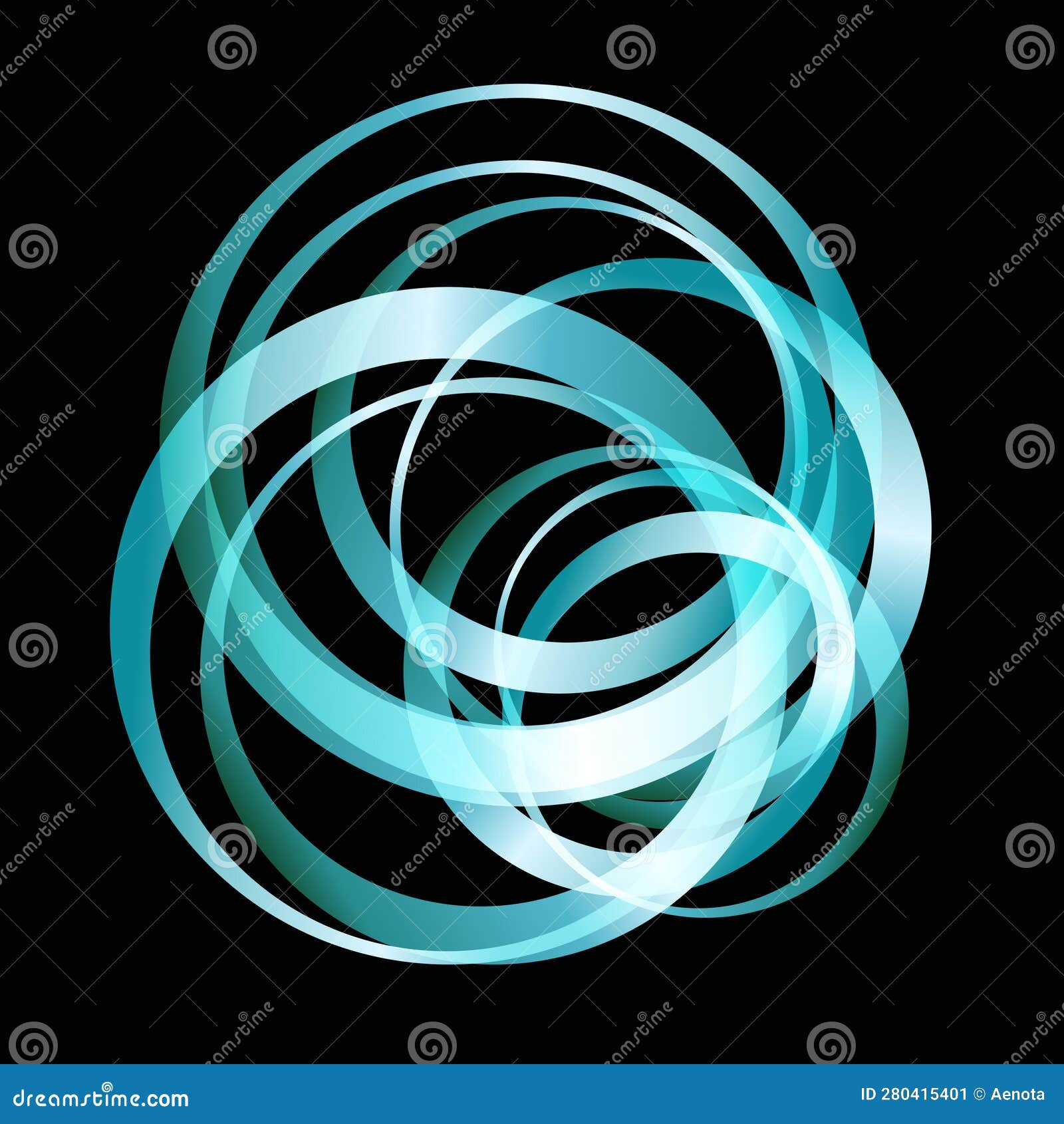 Gradient Rings for Design Project - Vector Set Stock Vector ...