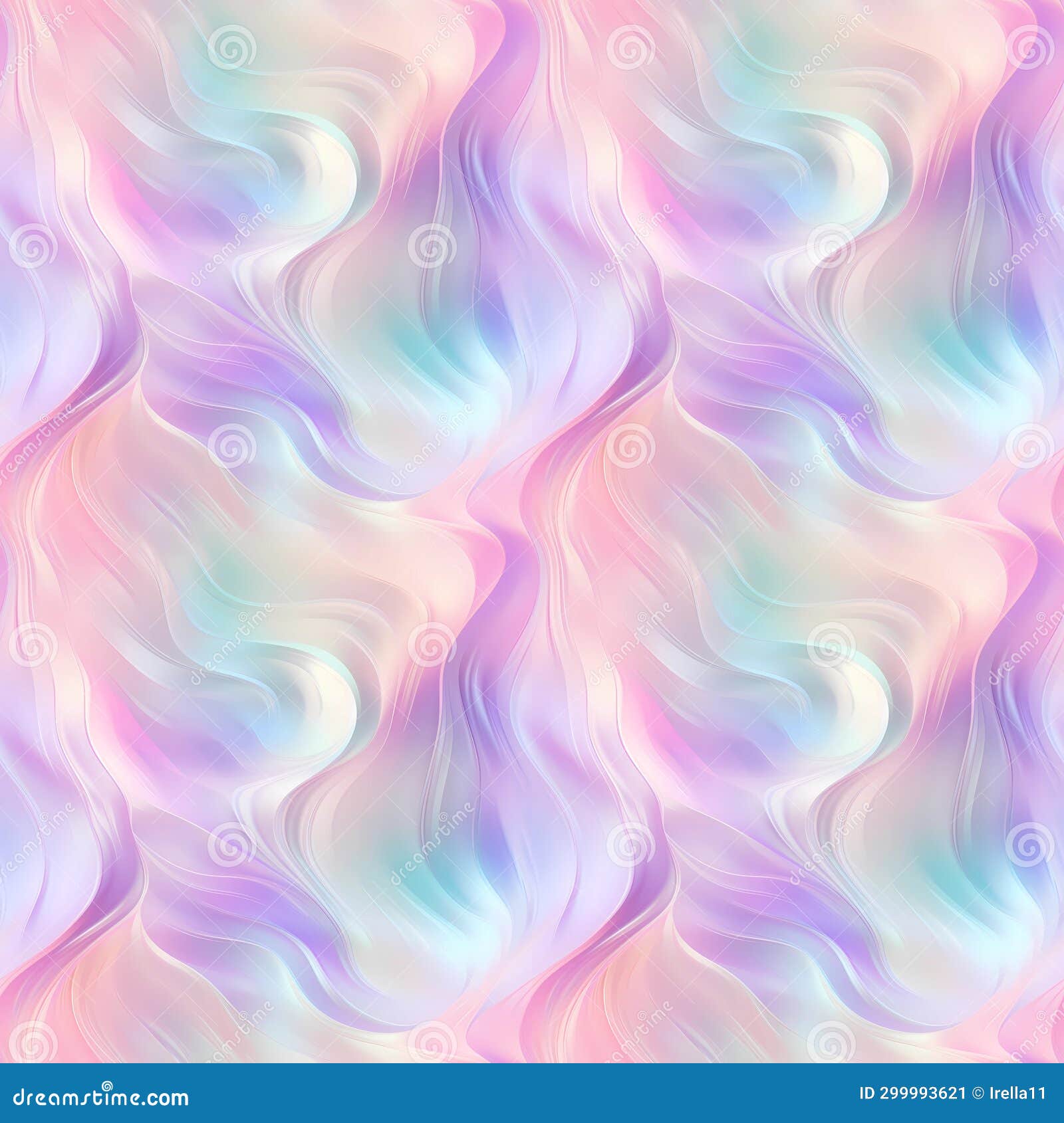 Gradient Seamless Pattern. Abstract Pastel Holographic Background ...