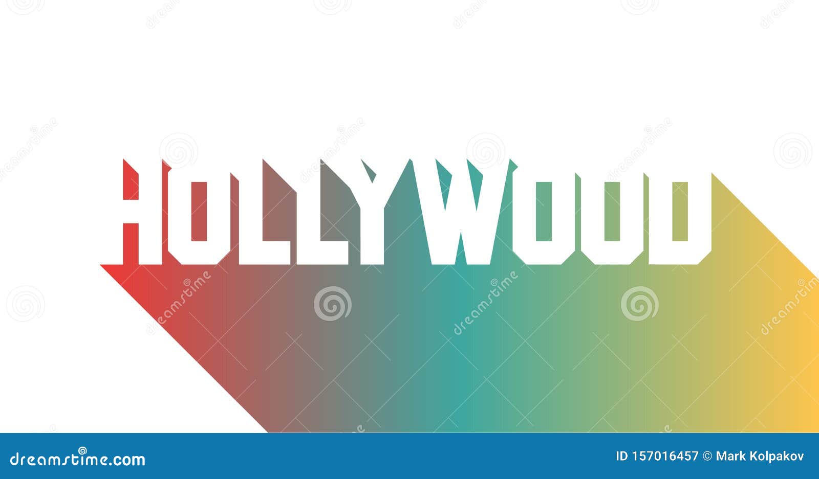 Hollywood Vector Logo | CartoonDealer.com #113558166