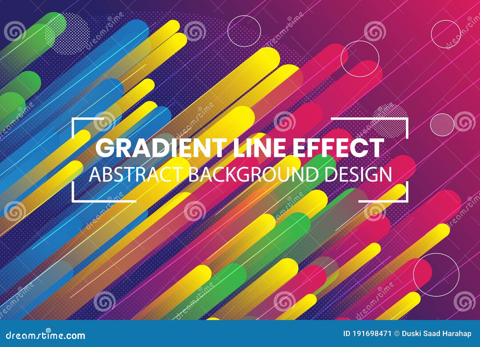 Gradient Shapes. Line Effect Abstract Background Design Stock ...