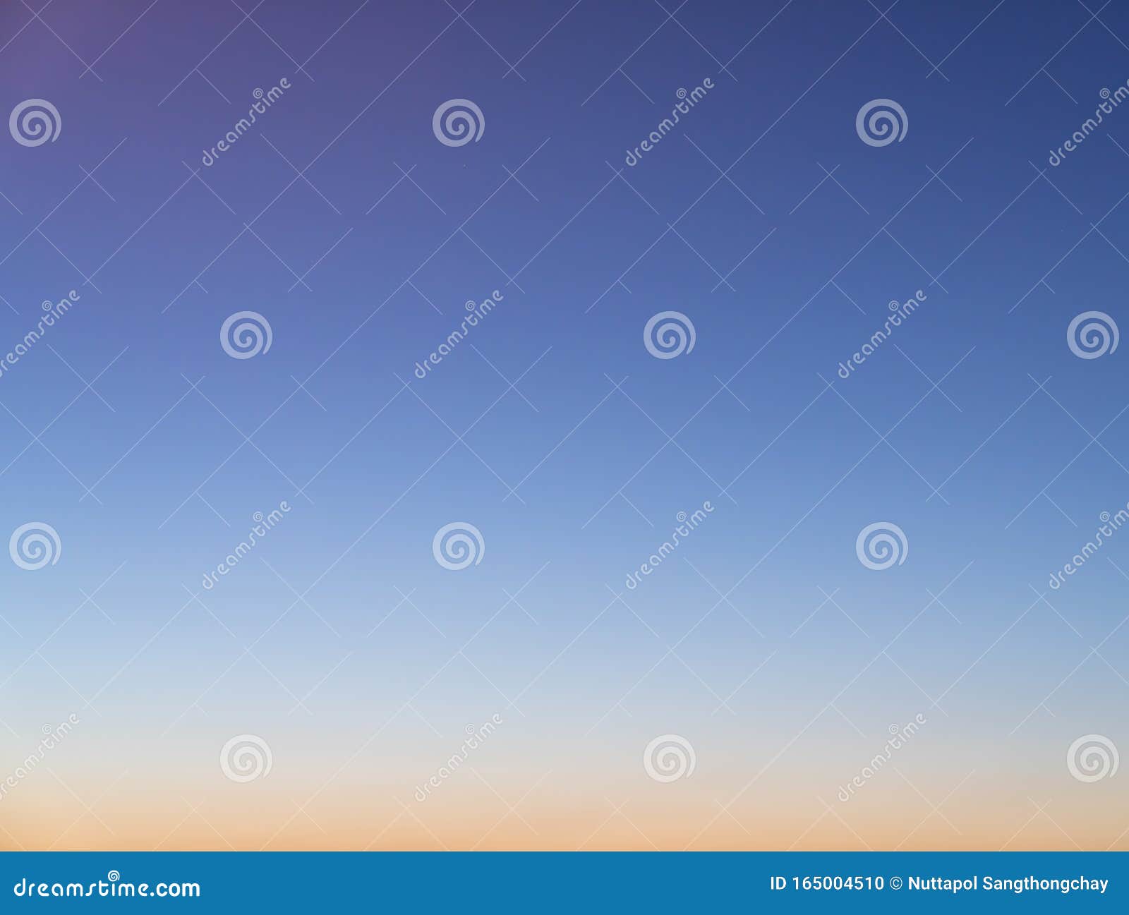 Gradient Sky in Sunset Time with Orange To Baby Blue Color / Gradient ...