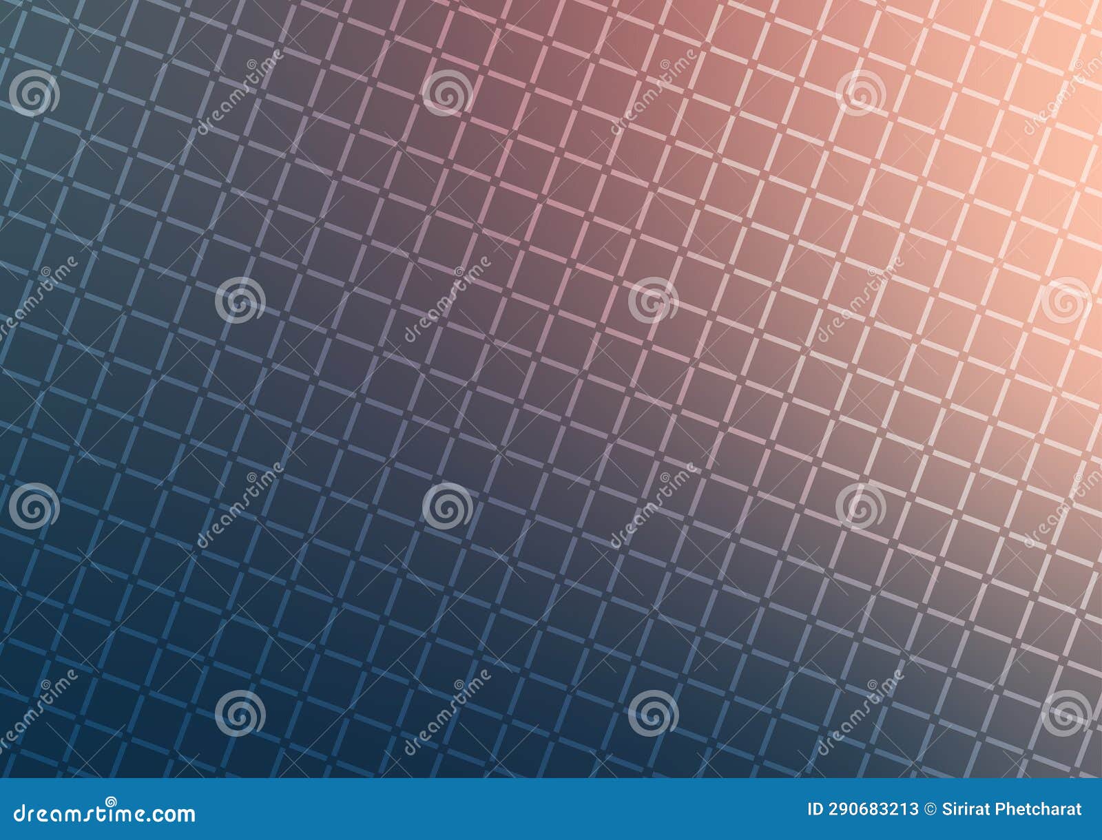 Gradient Square Abstract Geometric Net Line Pattern Blue Decoration ...