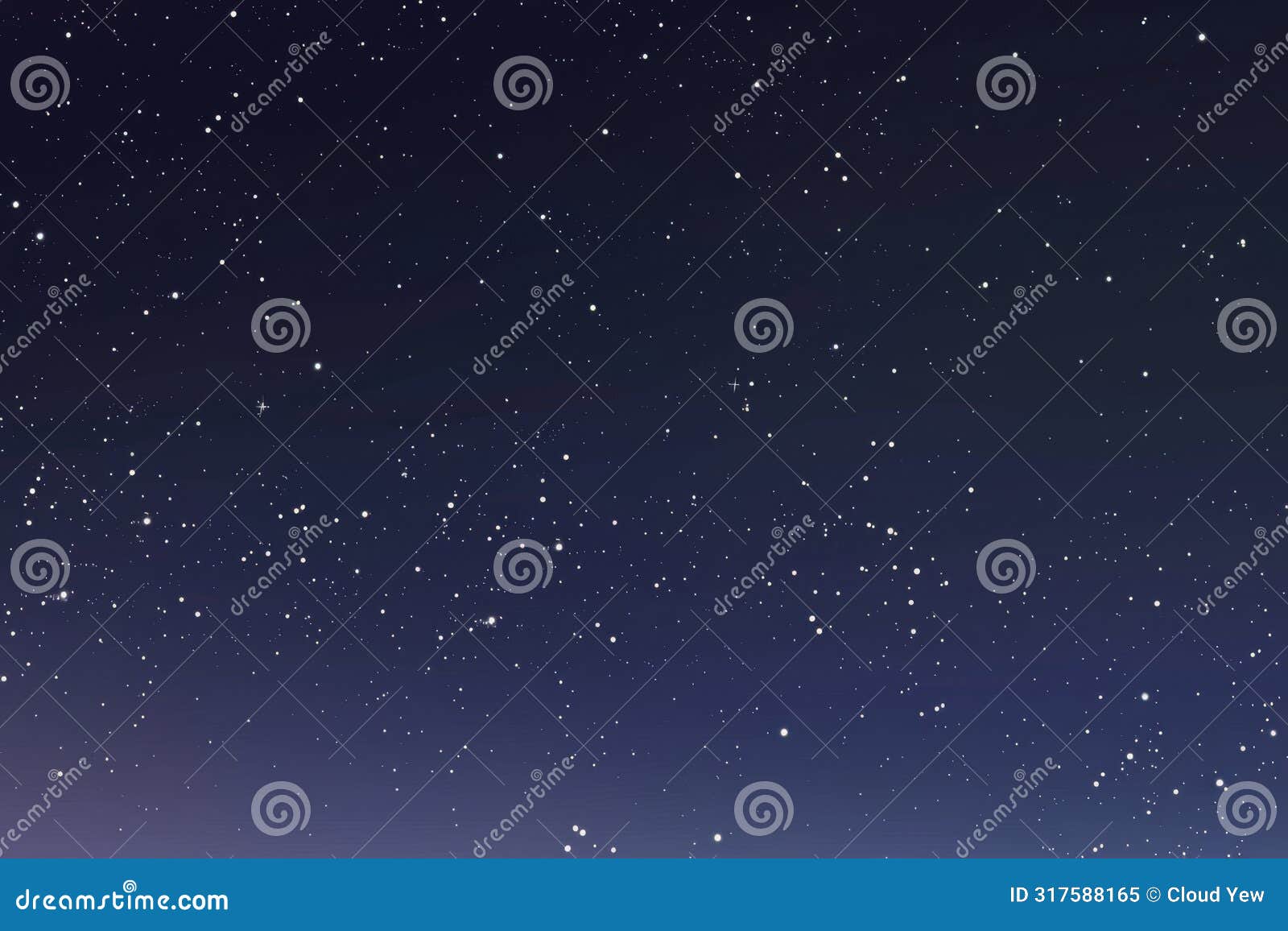 Gradient Starry Sky Background for Magical or Celestial Themes Stock ...