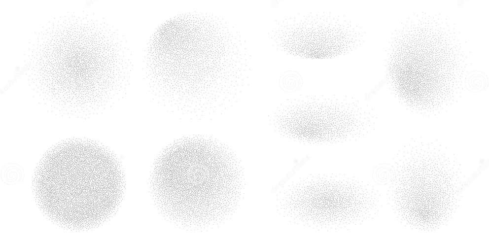 Gradient Stipple Shadow. Shadow Effect Dots Texture Background. Noise Grainy Texture Stock ...