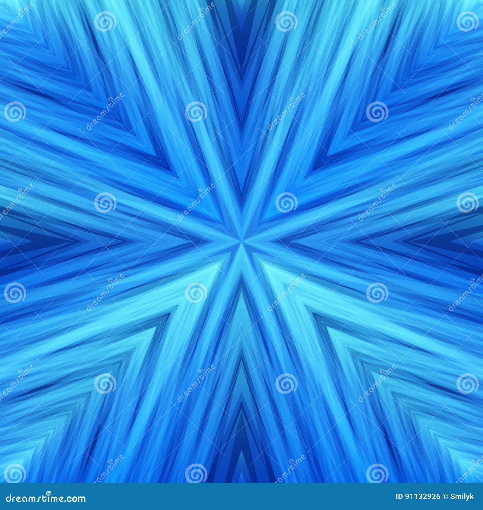 Gradient Striped Angular Blue Background. Stock Illustration ...