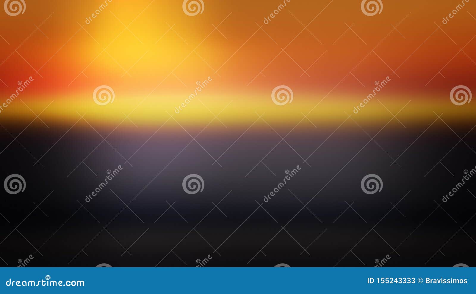 Gradient Sun Background Abstract Design, Bright Sunset Stock ...