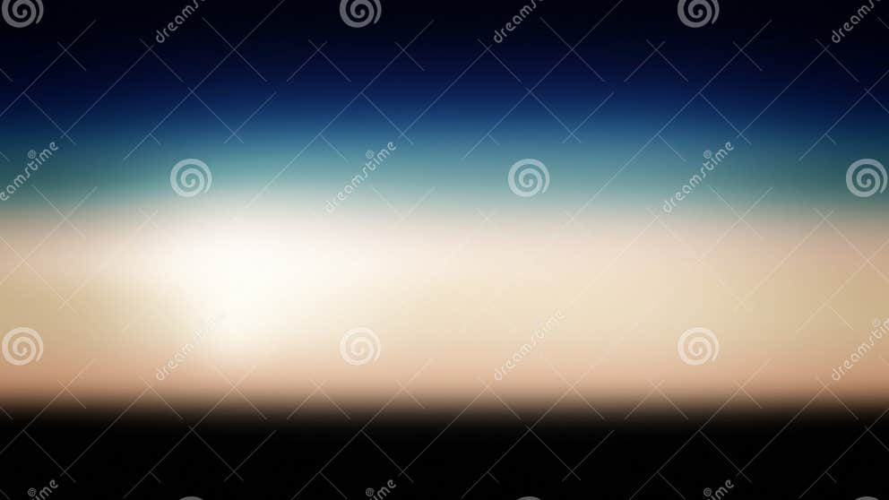 Gradient Sun Background Abstract Design, Summer Glow Stock Illustration ...