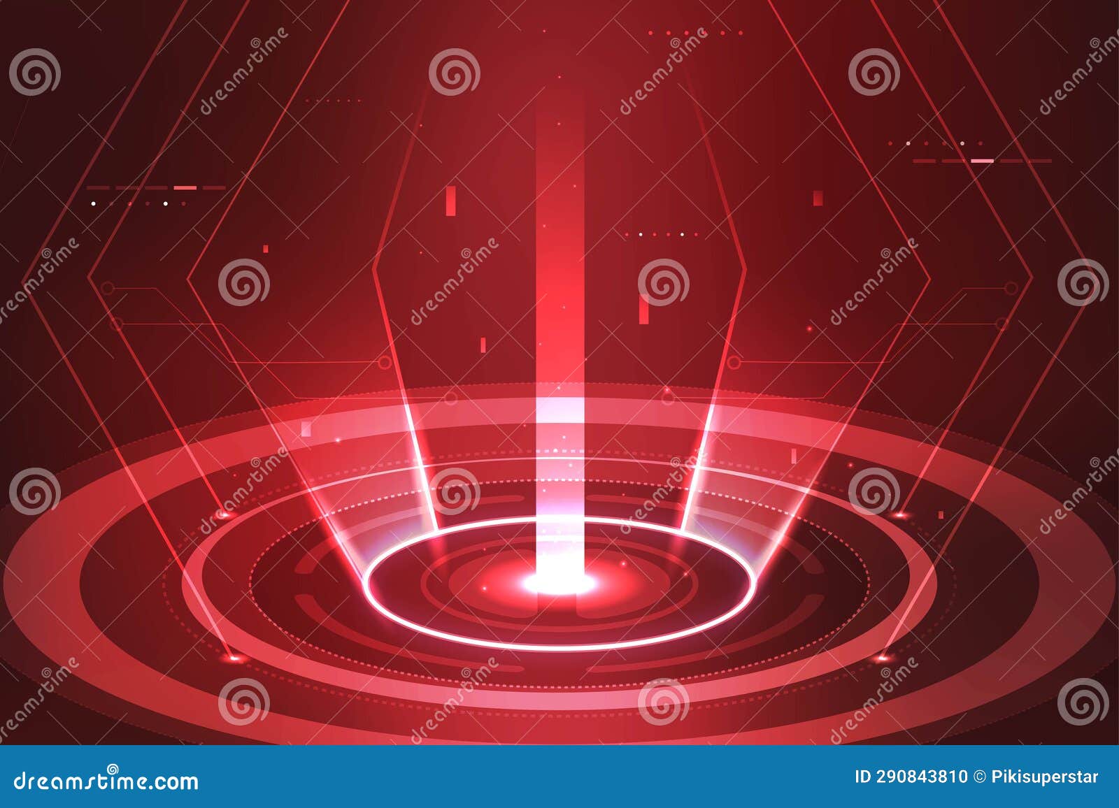 Gradient Technology Background Vector Design Stock Vector ...