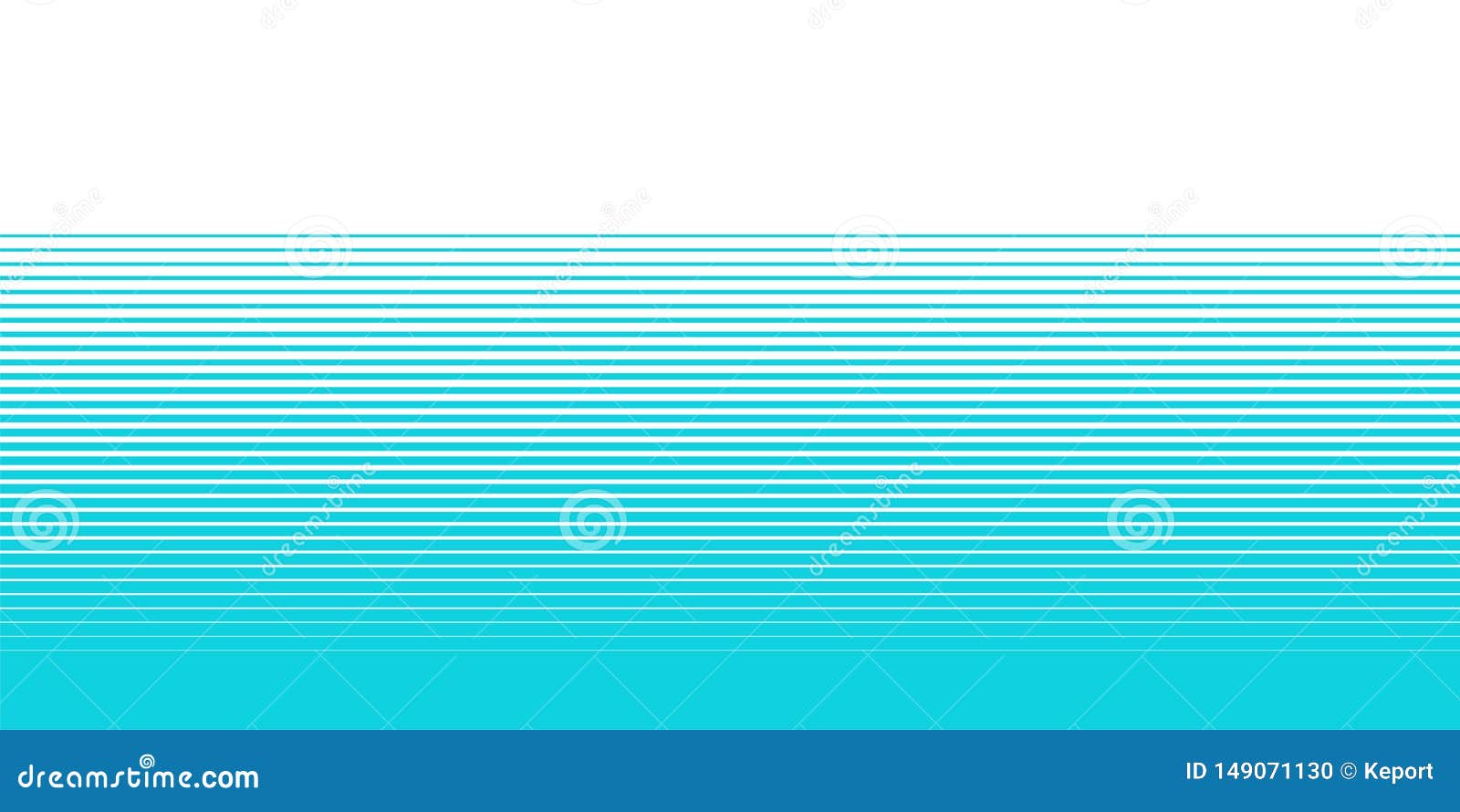 Gradient Turquoise and White Stripes Background Stock Illustration ...