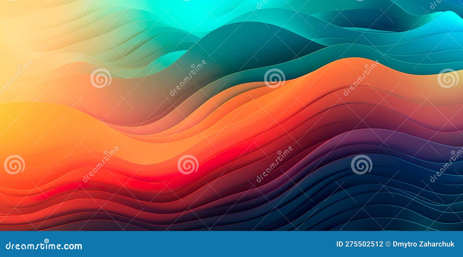 Gradient Wave Background To Add A Dynamic And Modern Feel To Your Website Design Generative Ai