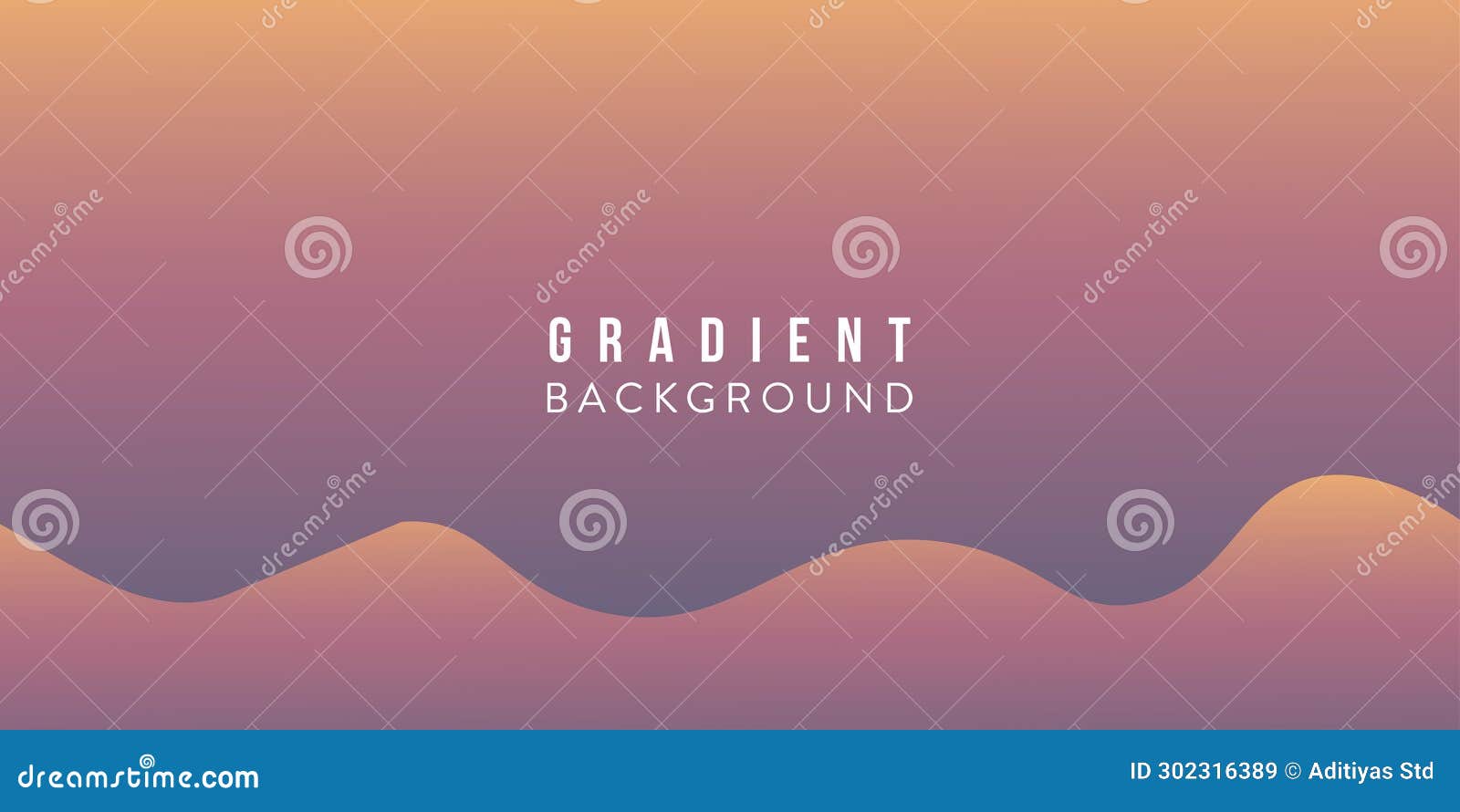 Gradient Wave Flow Background Design Illustration Vector Eps Stock ...