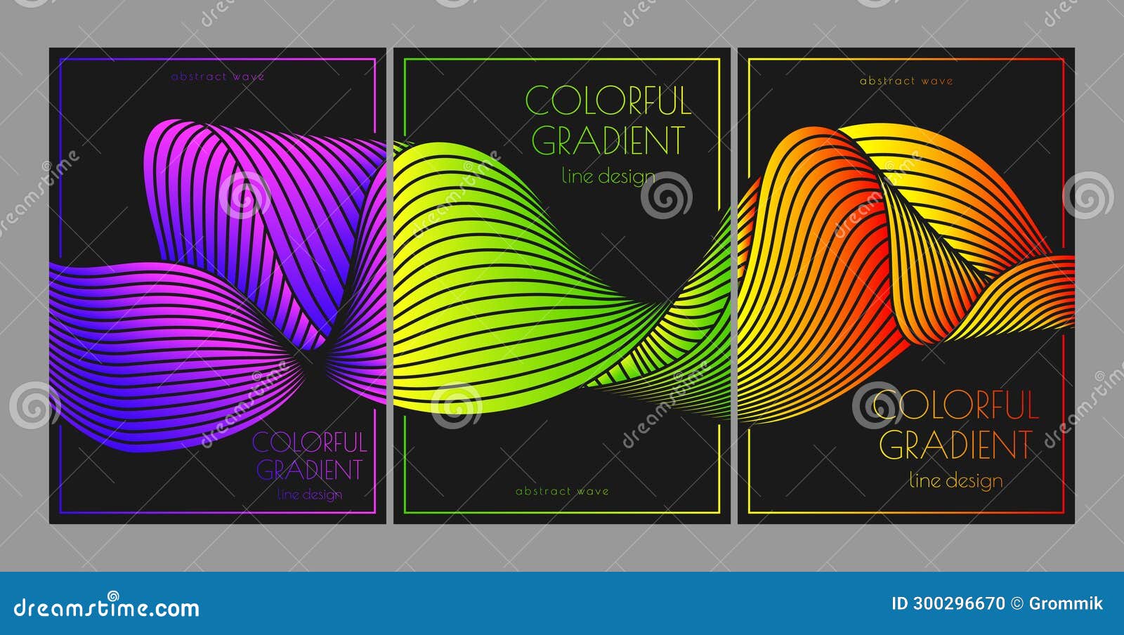 Gradient Wave. Interior Design, Wallpaper, Textures, Textiles Stock ...