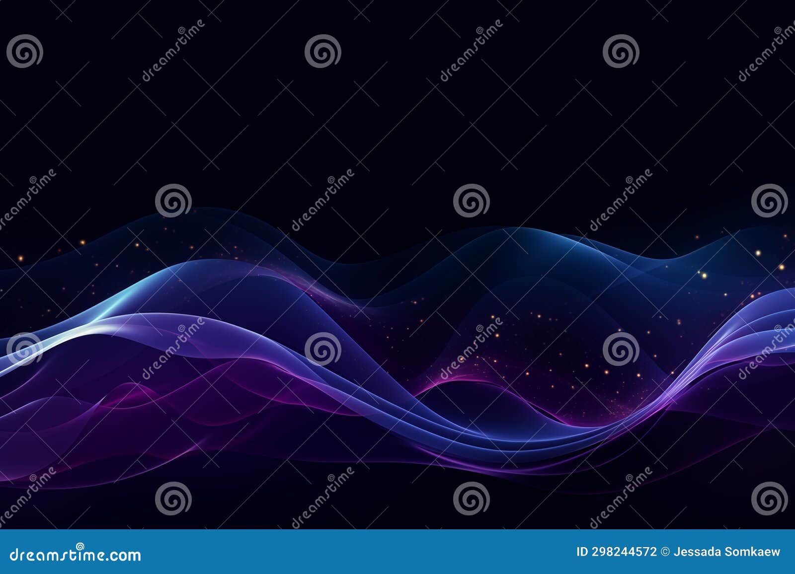 Gradient Wave Dark Blue Purple it S a Wave Pattern for Background by ...