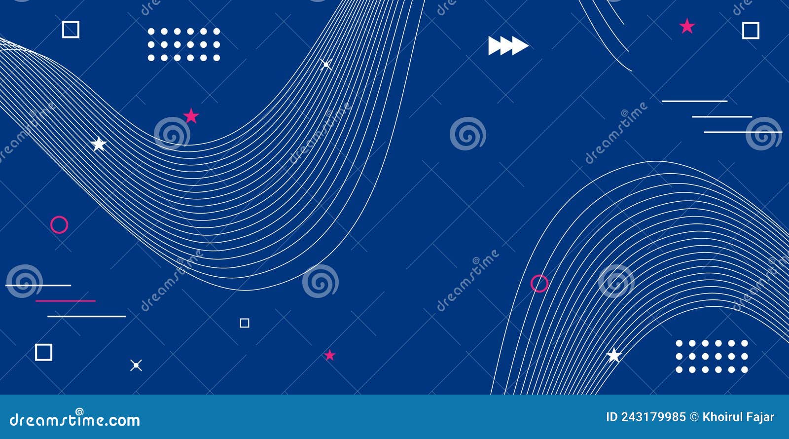 Gradient Wave Shape Background Illustration Vector Stock Vector ...