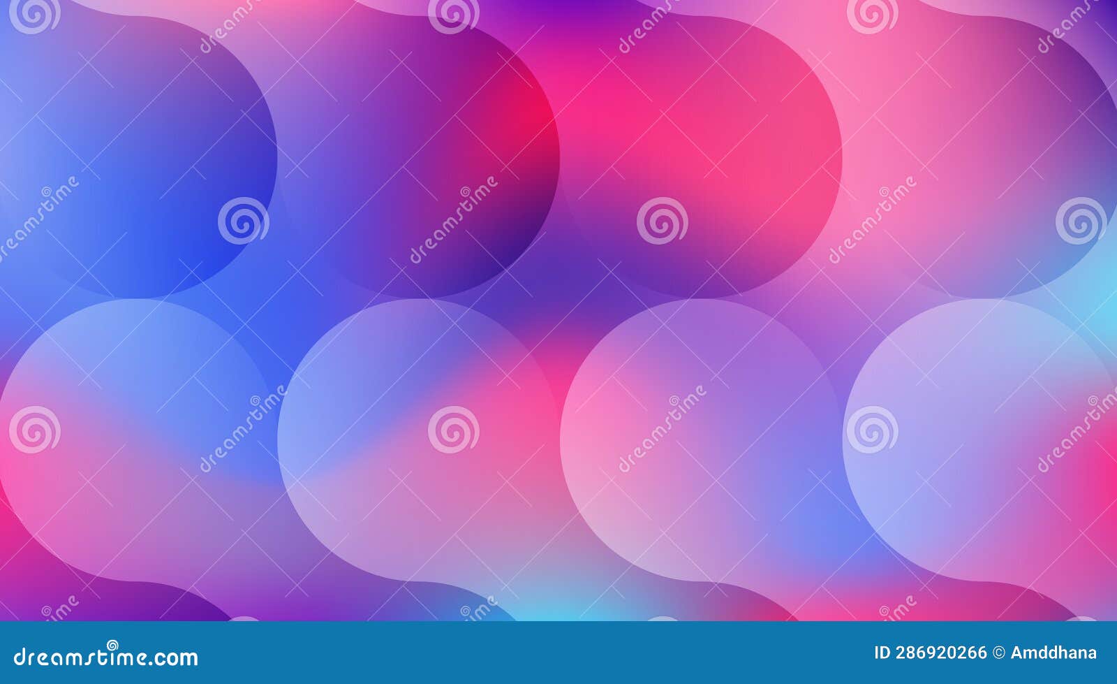 Gradient Waves with Meta Balls Abstract Background Stock Vector ...