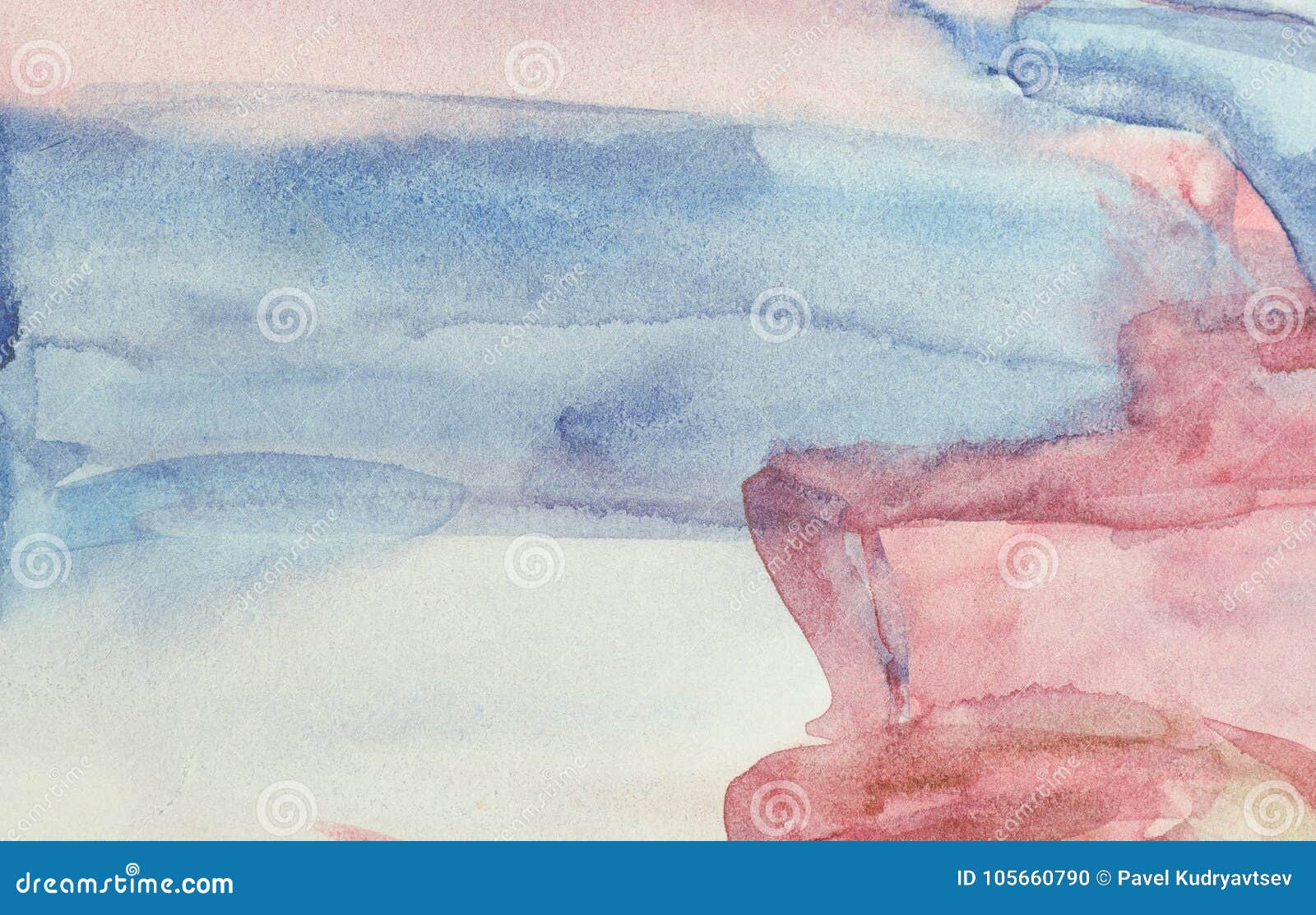 Gradient of Wet Watercolor Drawing Stock Photo - Image of drawing ...