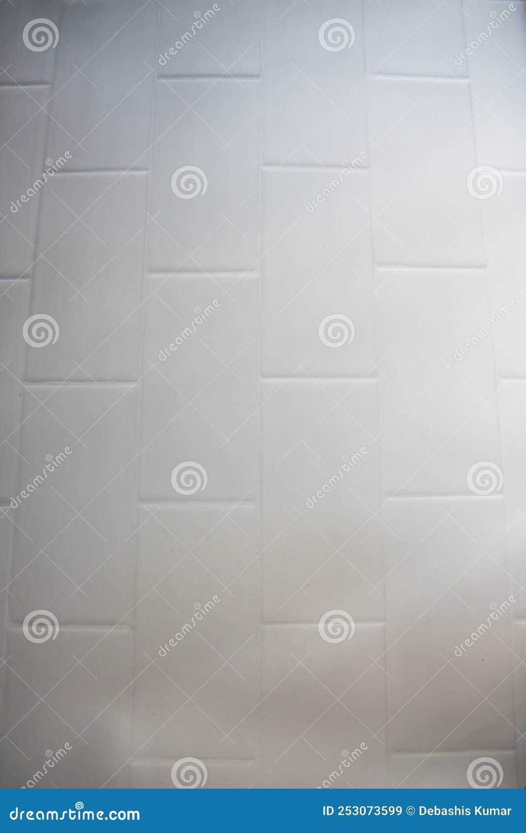 Gradient White Brick Pattern Background with Use of Selective Focus ...