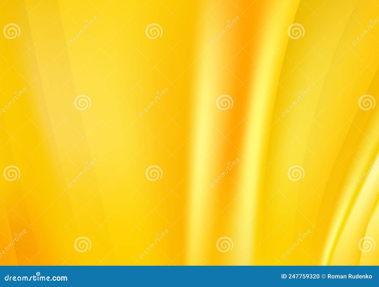 Gradient Yellow Background. Banner Design Composition. Horizontal ...