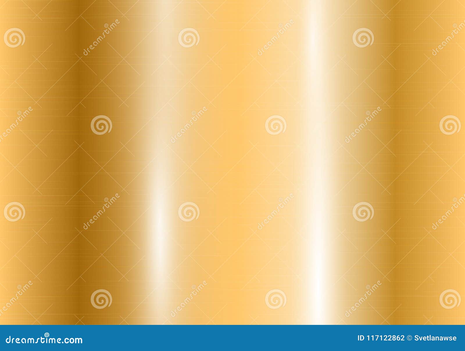 Gradient of Yellow Gold with Highlights Stock Vector - Illustration of ...