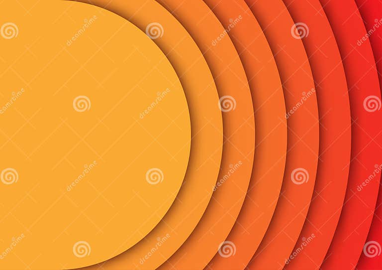 The Gradient from Yellow To Red in the Paper Cut Background Adds ...