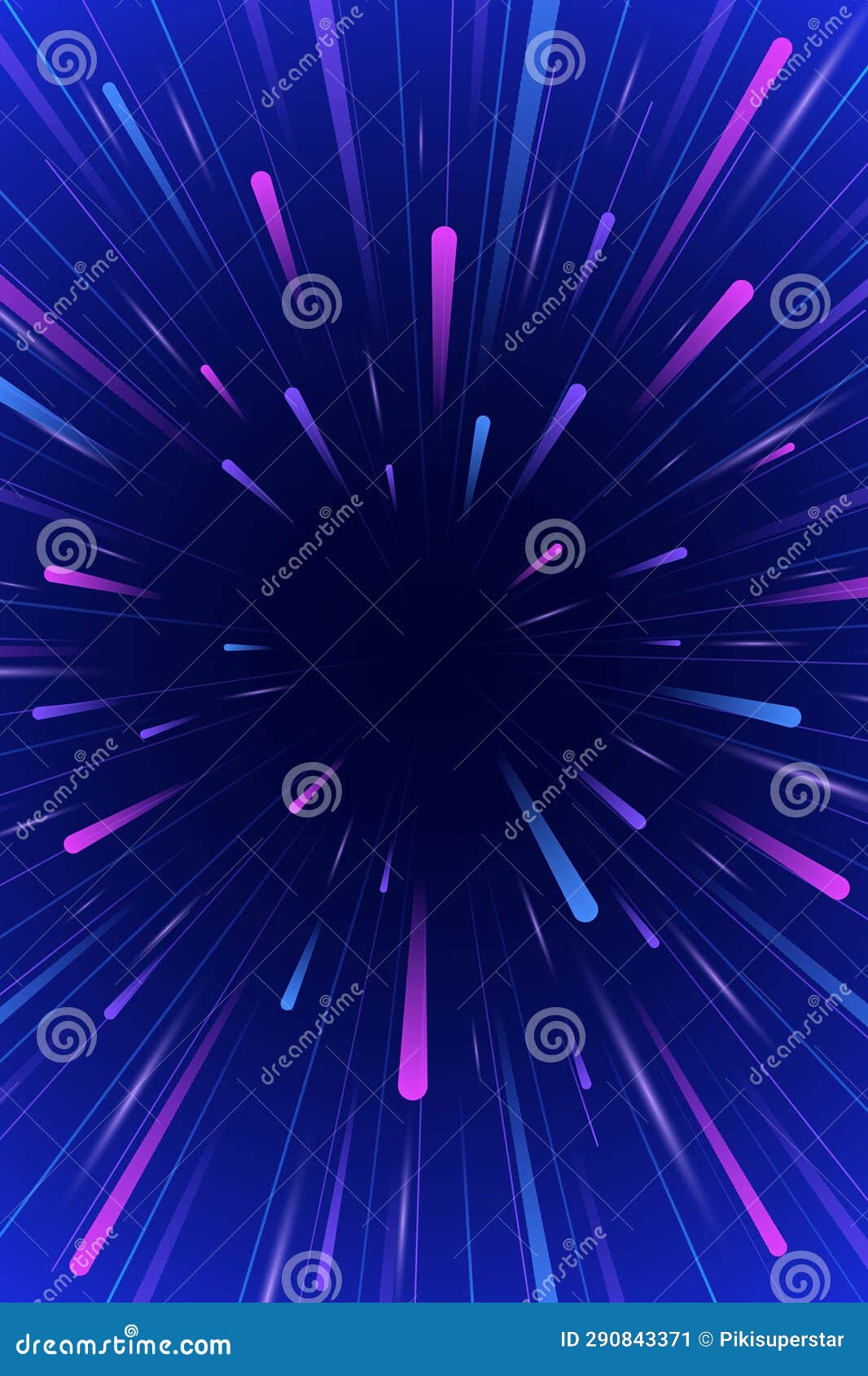 Gradient Zoom Effect Background Vector Design Stock Vector ...