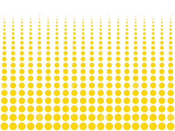 Gradients Dots Template Yellow Orange and White Stock Illustration ...