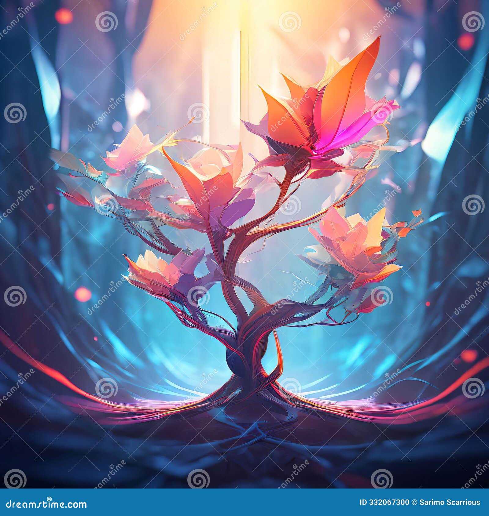 Gradients of Growth stock illustration. Illustration of organic - 332067300