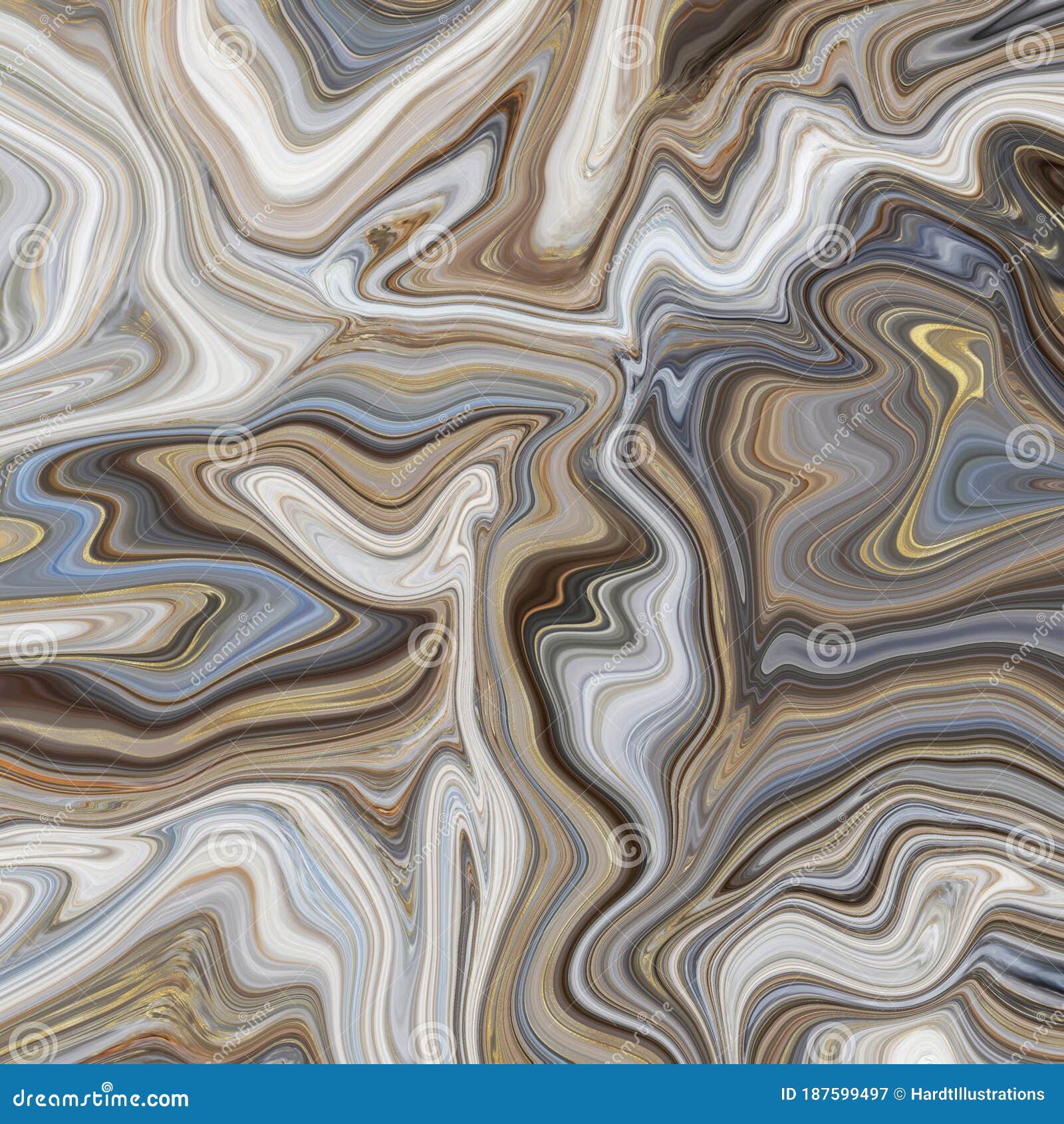 Abstract Marble Swirls Background Stock Illustration - Illustration of ...