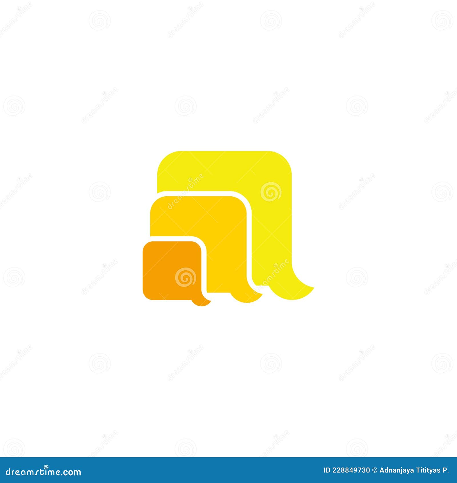 Gradients Yellow Group Talks Symbol Decoration Vector Stock Vector ...