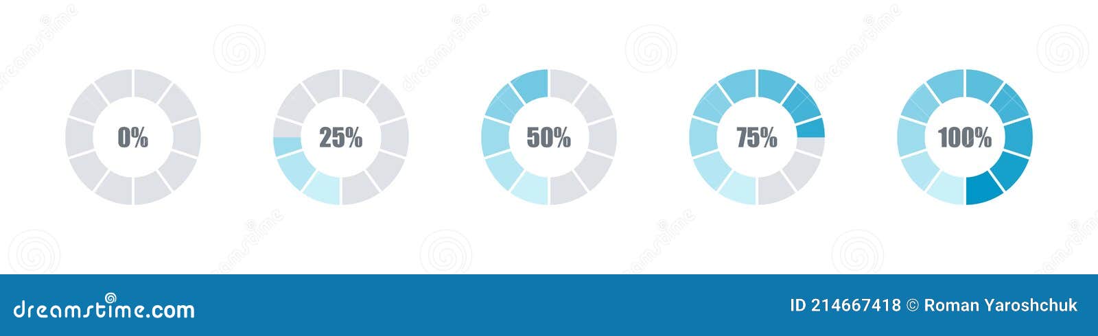 Grading. Percent Scale. Scale Meter. Minimum To Maximum Stock Vector ...