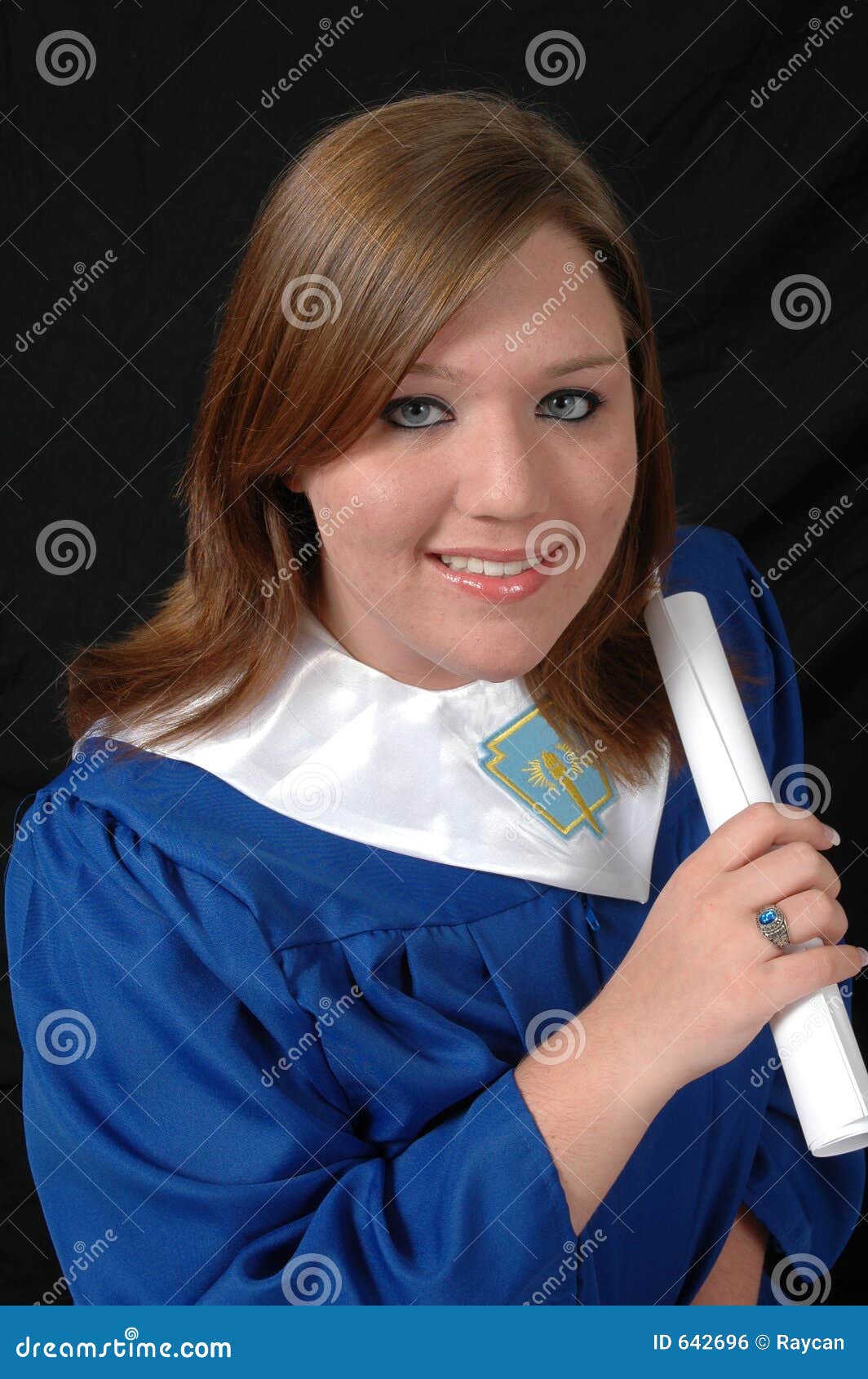 Graduado foto de stock. Imagem de graduados, ganhe, alumina - 642696