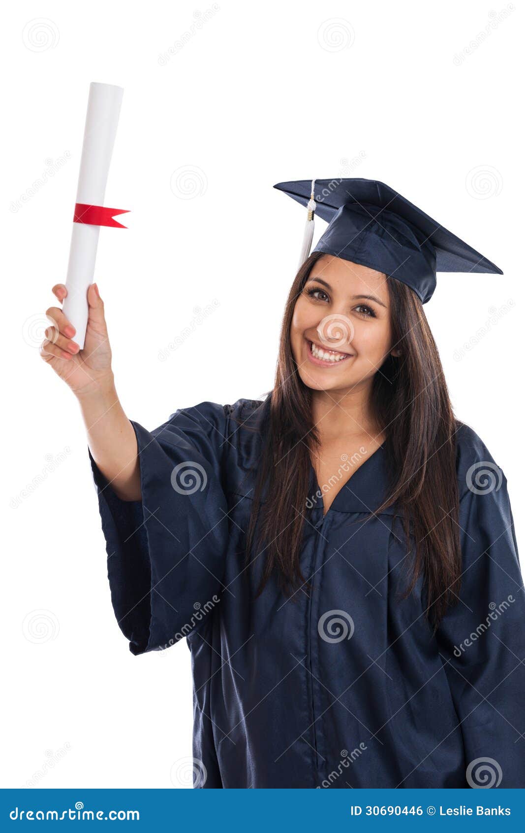 Graduado De Faculdade Com Diploma Foto de Stock - Imagem de isolado ...