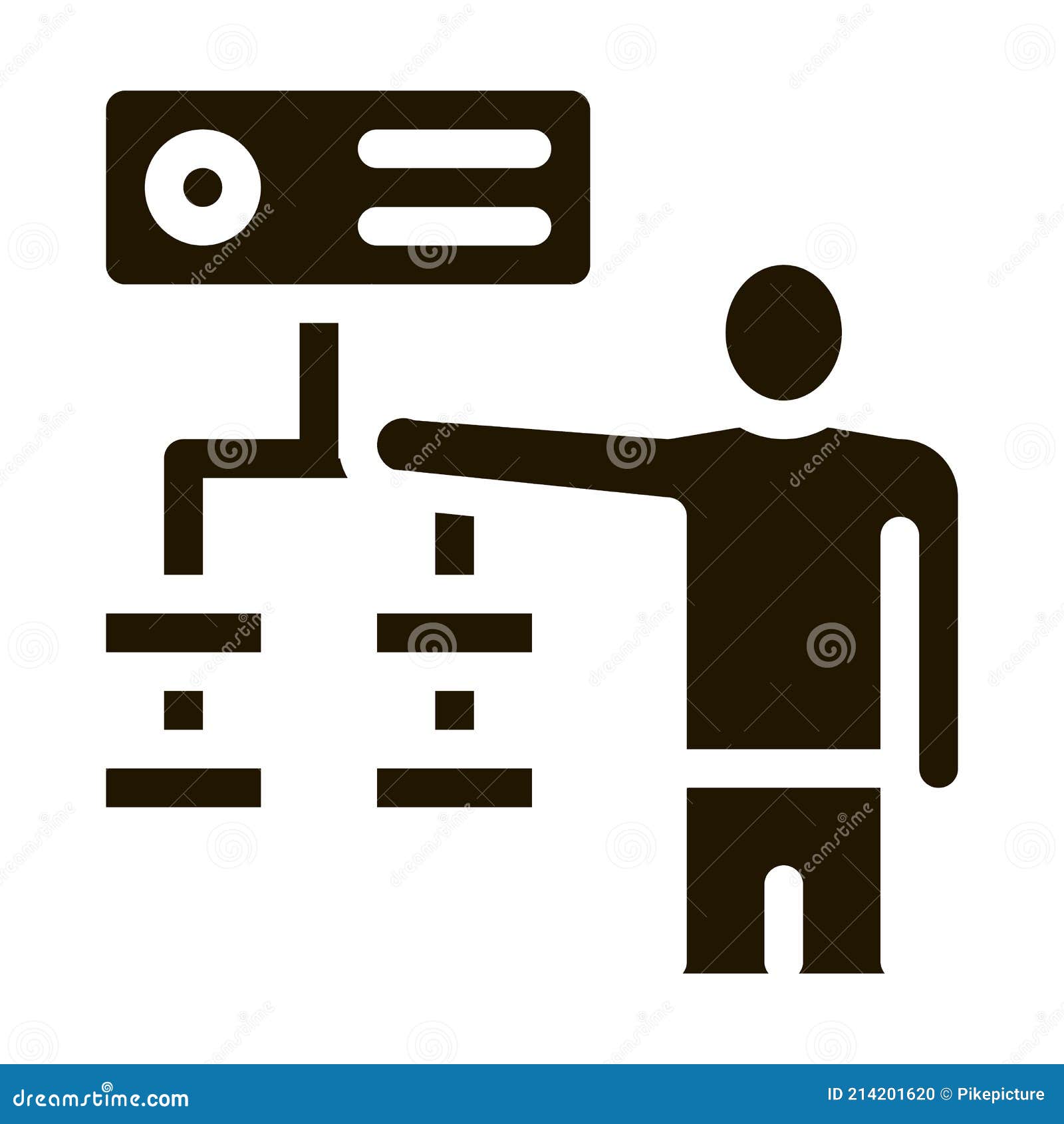 Gradual Infographic Elements Cartoon Vector | CartoonDealer.com #35192475