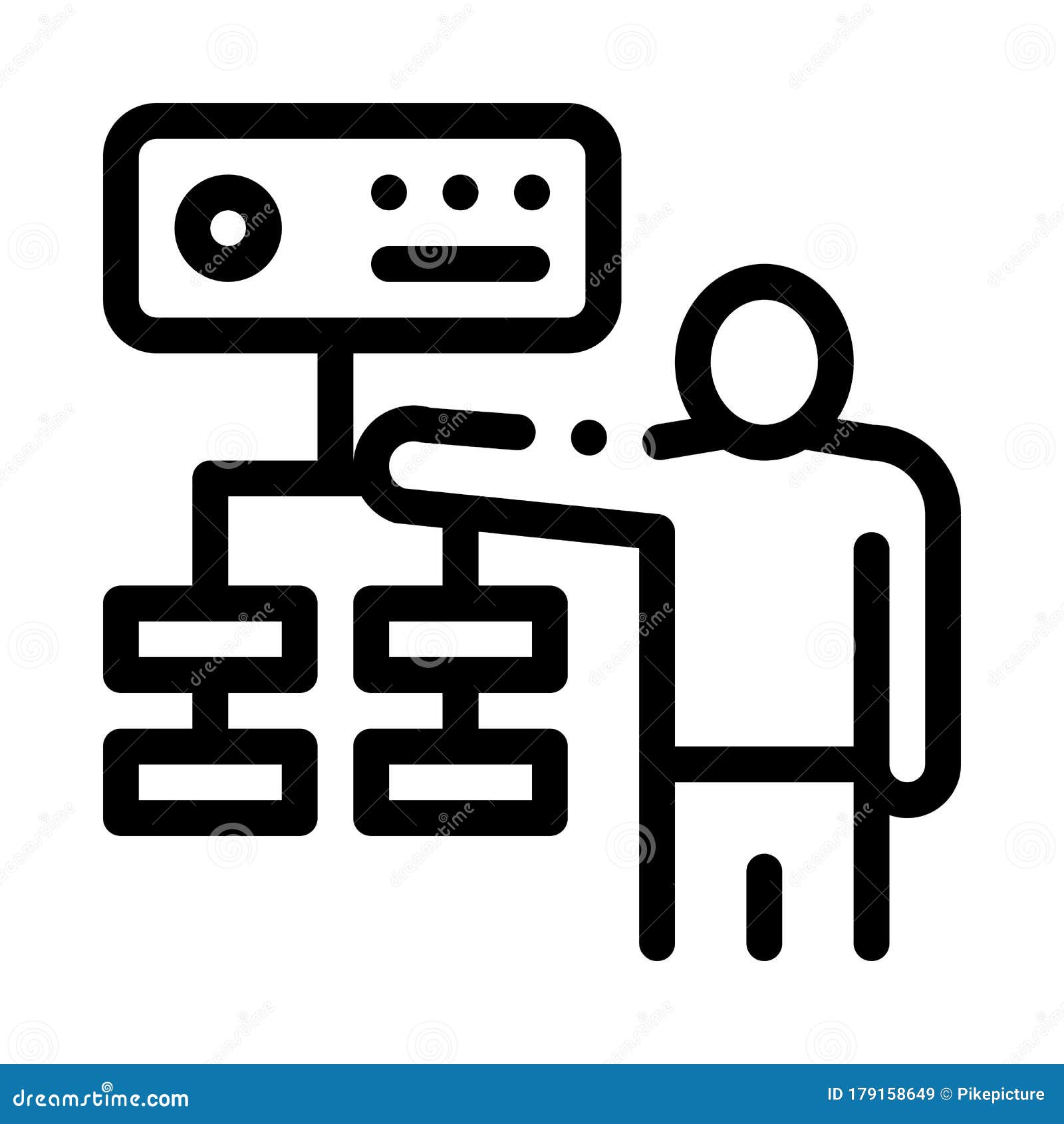 Gradual Infographic Elements Cartoon Vector | CartoonDealer.com #35192475