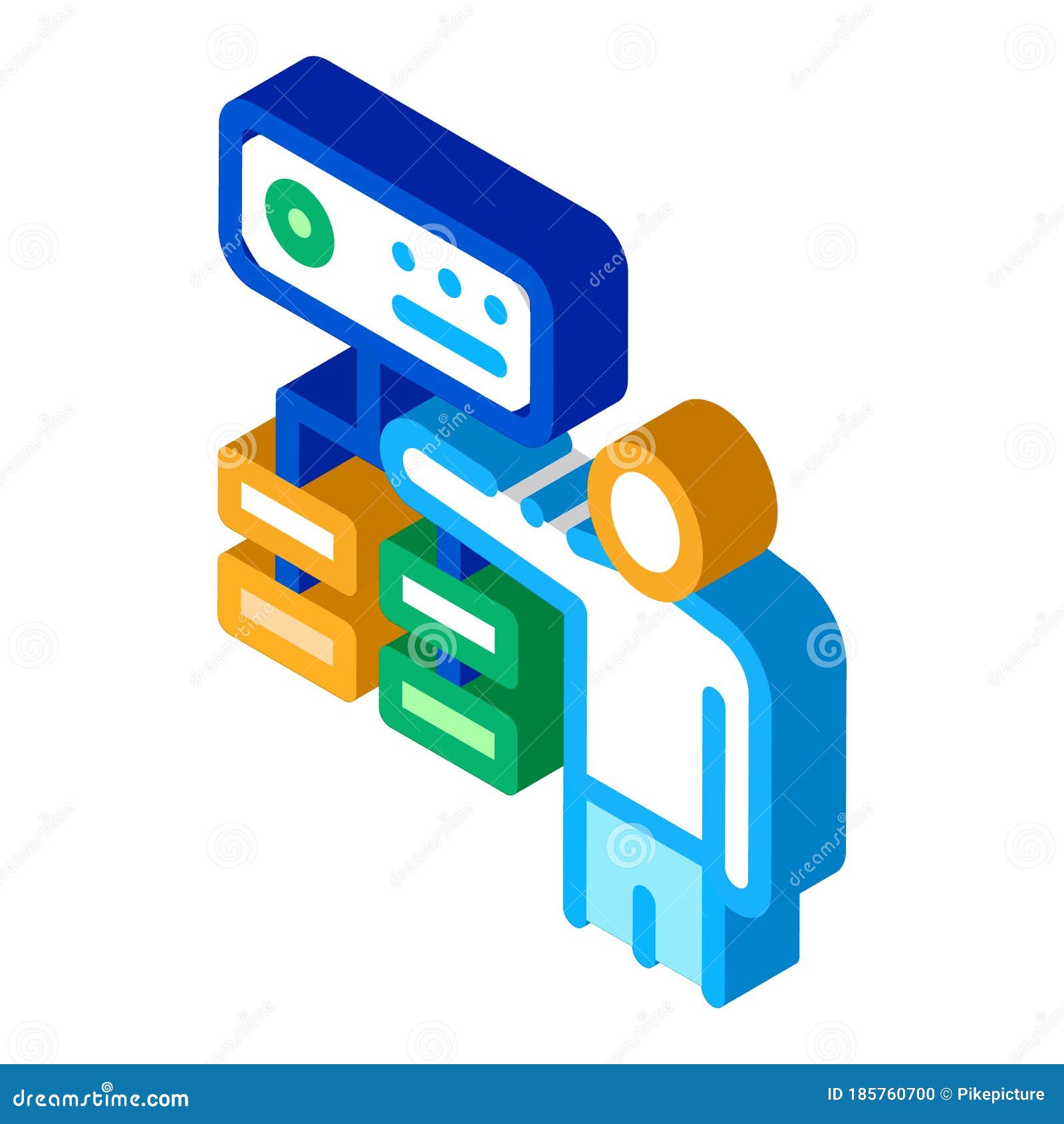 Gradual Infographic Elements Cartoon Vector | CartoonDealer.com #35192475