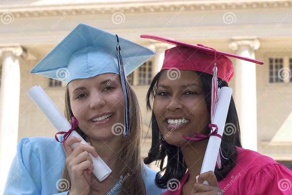 Graduate stock photo. Image of teenager, gown, diploma - 109866