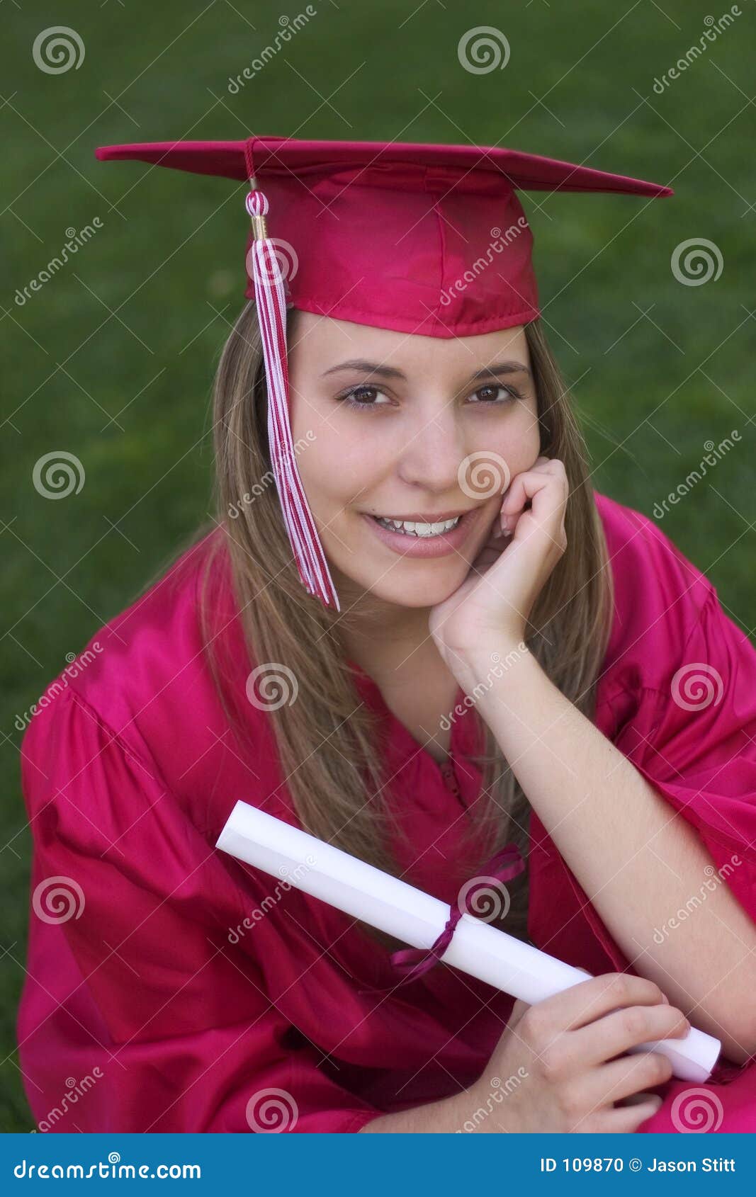 Graduate stock photo. Image of girls, graduate, diplomas - 109870
