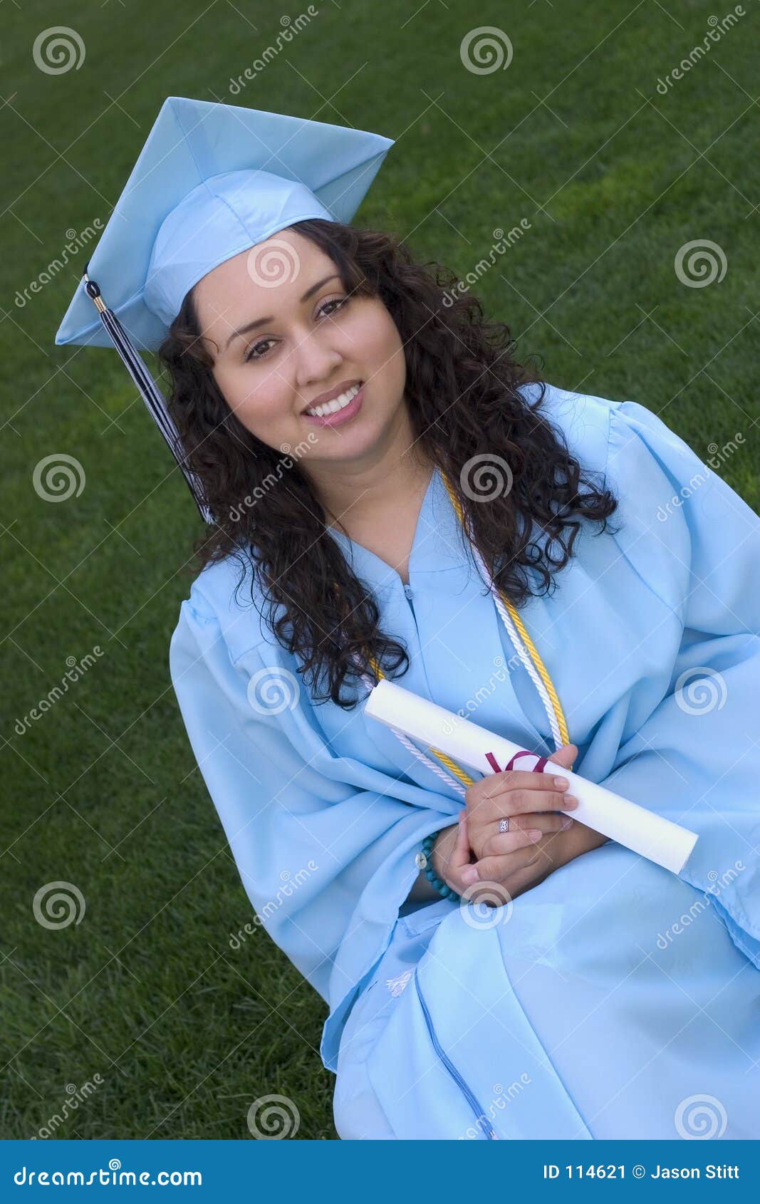 Graduate stock image. Image of teenager, success, gown - 114621