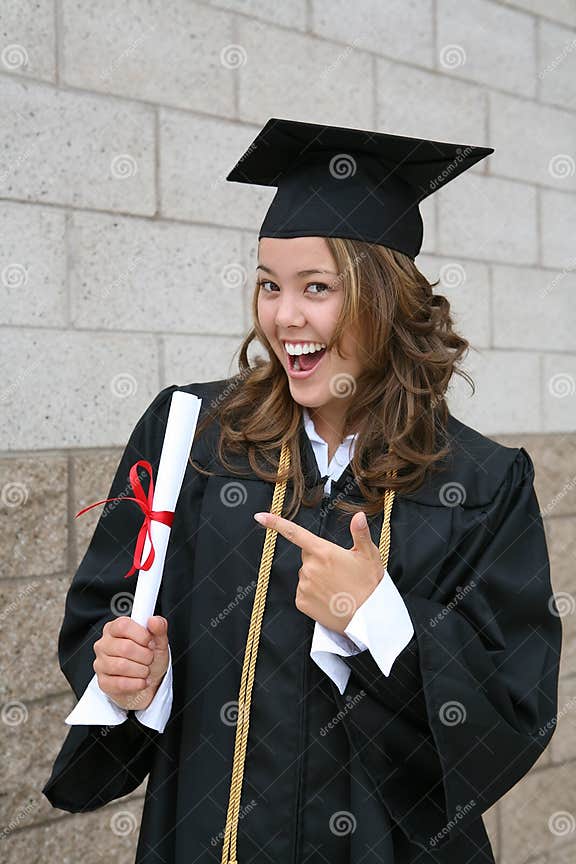 Graduate stock image. Image of glad, diploma, happy, attract - 1375293