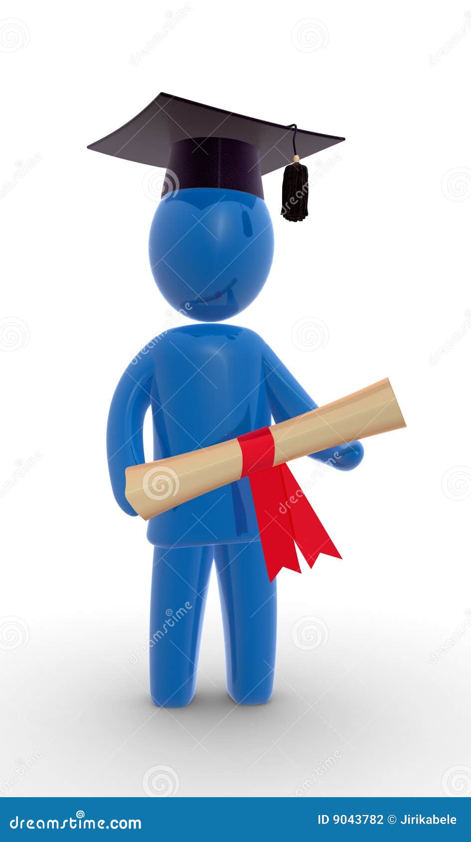 Graduate stock illustration. Illustration of college, ceremony - 9043782